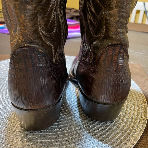 Dan Post | Shoes | Dan Post Vintage Lizard Boots | Poshmark